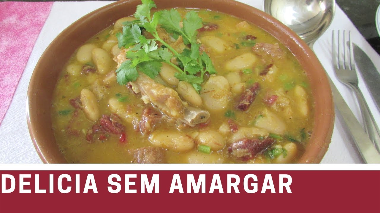 FAVA DELICIOSA E SEM AMARGAR
