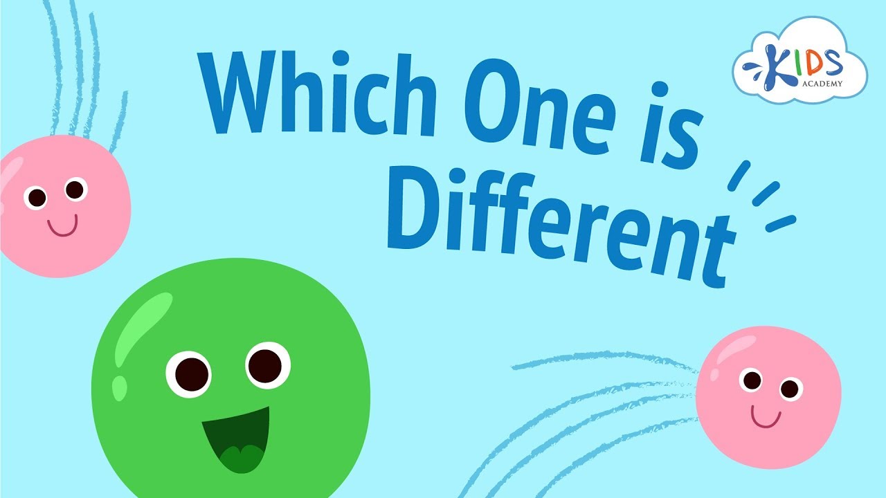 Learning Video: Which One Is Different? - Kids Academy