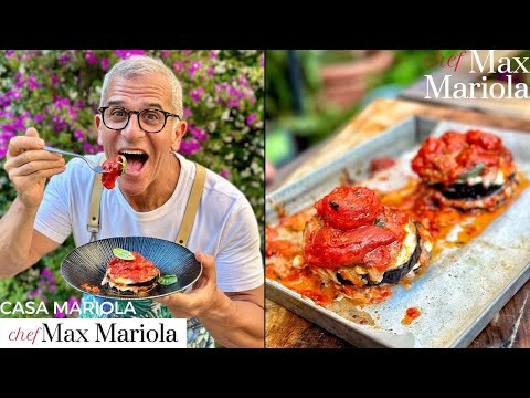 PARMIGIANA DI MELANZANE e ALICI (l'hai mai provata così ???) Ricetta di Chef Max Mariola ...