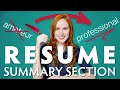 Resume Summary Best Practices 9th - 10th Grade Video | Quizizz