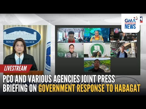 LIVE - PCO and various agencies joint press briefing on government ...
