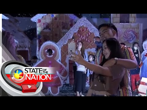Libreng Christmas pasyalan na mala-winter wonderland, binuksan sa ...