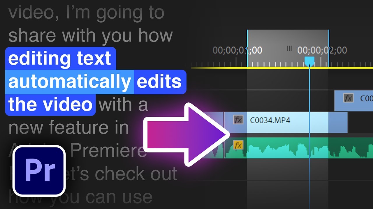 Edit Script to Auto-Edit Video! - Premiere s New Feature