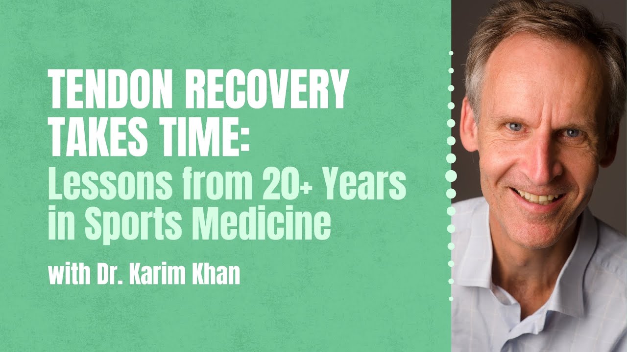 PT Pro Talk - Tendon Recovery Takes Time: Lessons from 20+ Years in ...