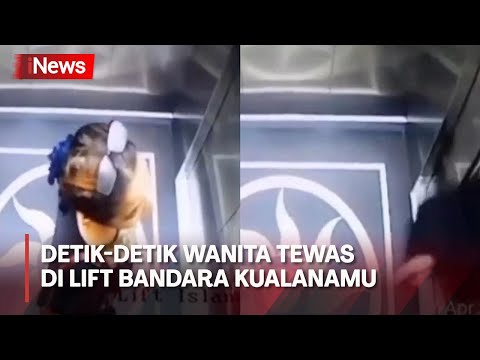 FT: Terekam CCTV, Wanita Ditemukan Tewas Akibat Terjatuh dari Lift Bandara Kualanamu