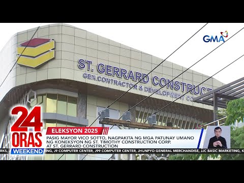 Pasig Mayor Vico Sotto, nagpakita ng mga patunay umano ng koneksyon ng ...