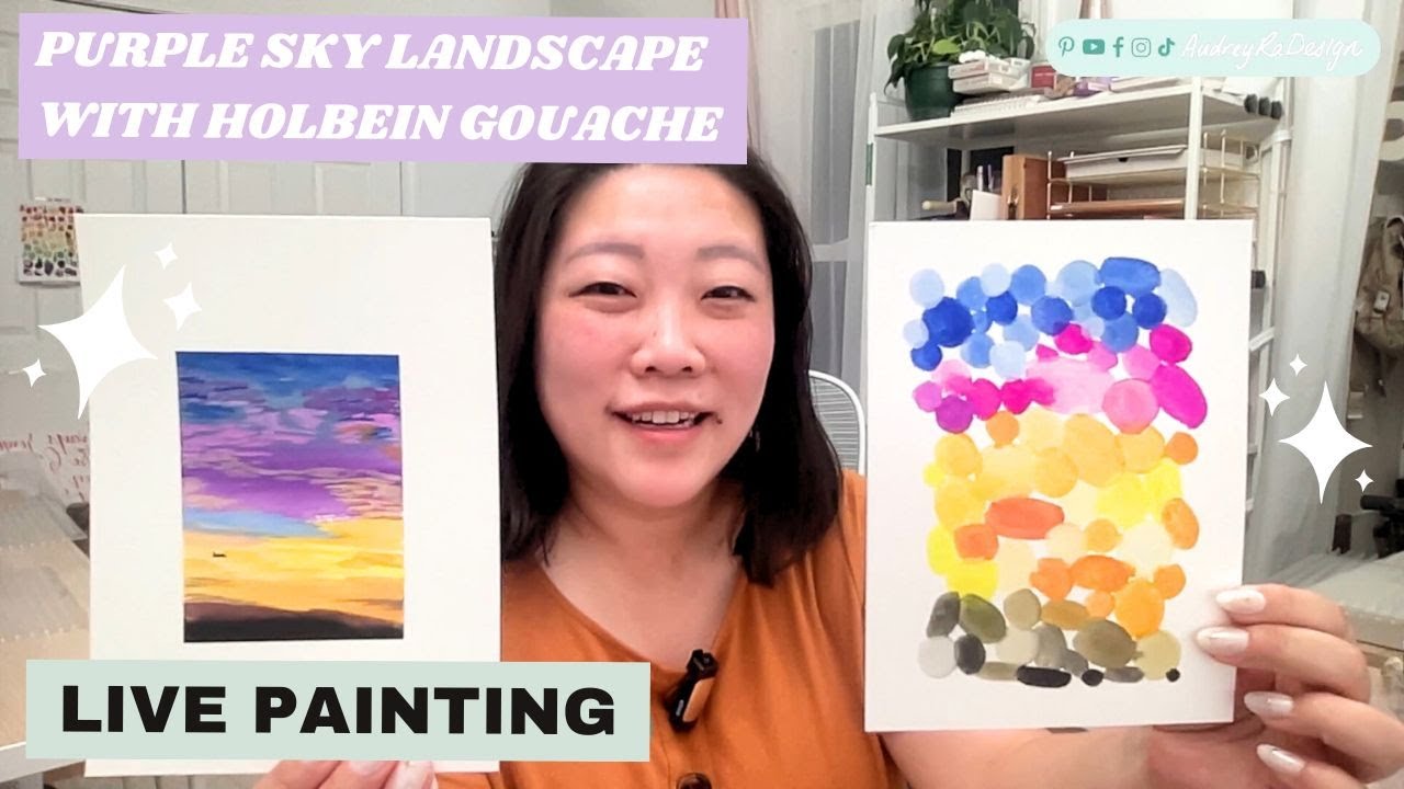 How to Paint: Watercolor Holly - Audrey Ra Design