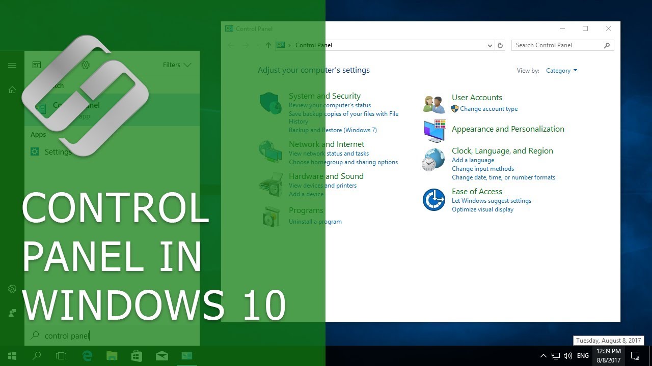 How to Open Control Panel in Windows 10 and Bring it Back to the Start ...