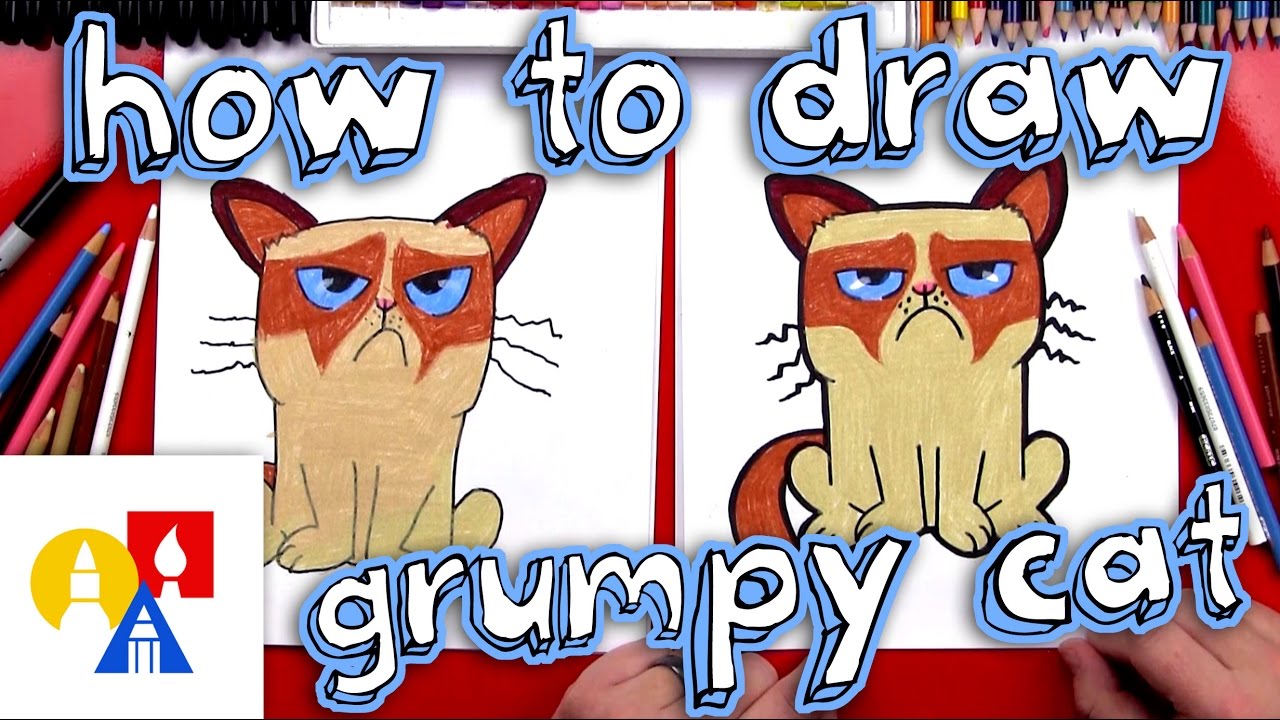 How To Draw Grumpy Cat #22