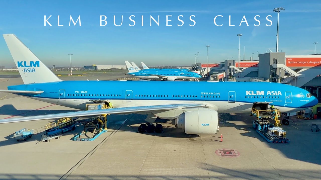 KLM Boeing 777 Business Class Cape Town to Amsterdam trip report