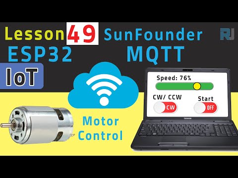ESP32 Tutorial 49/55 - Control DC Motor Over The internet using Adafruit IoT | SunFounder's ...