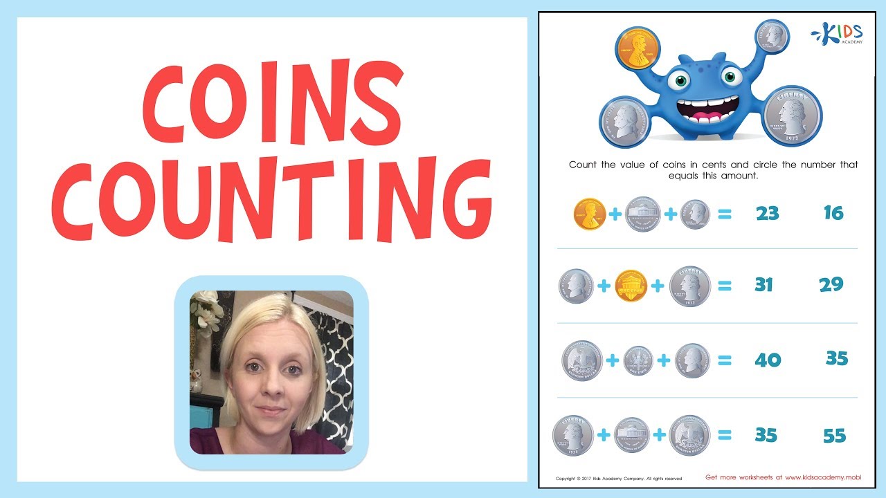 Learning Video: Know Your Money Coins - Kids Academy