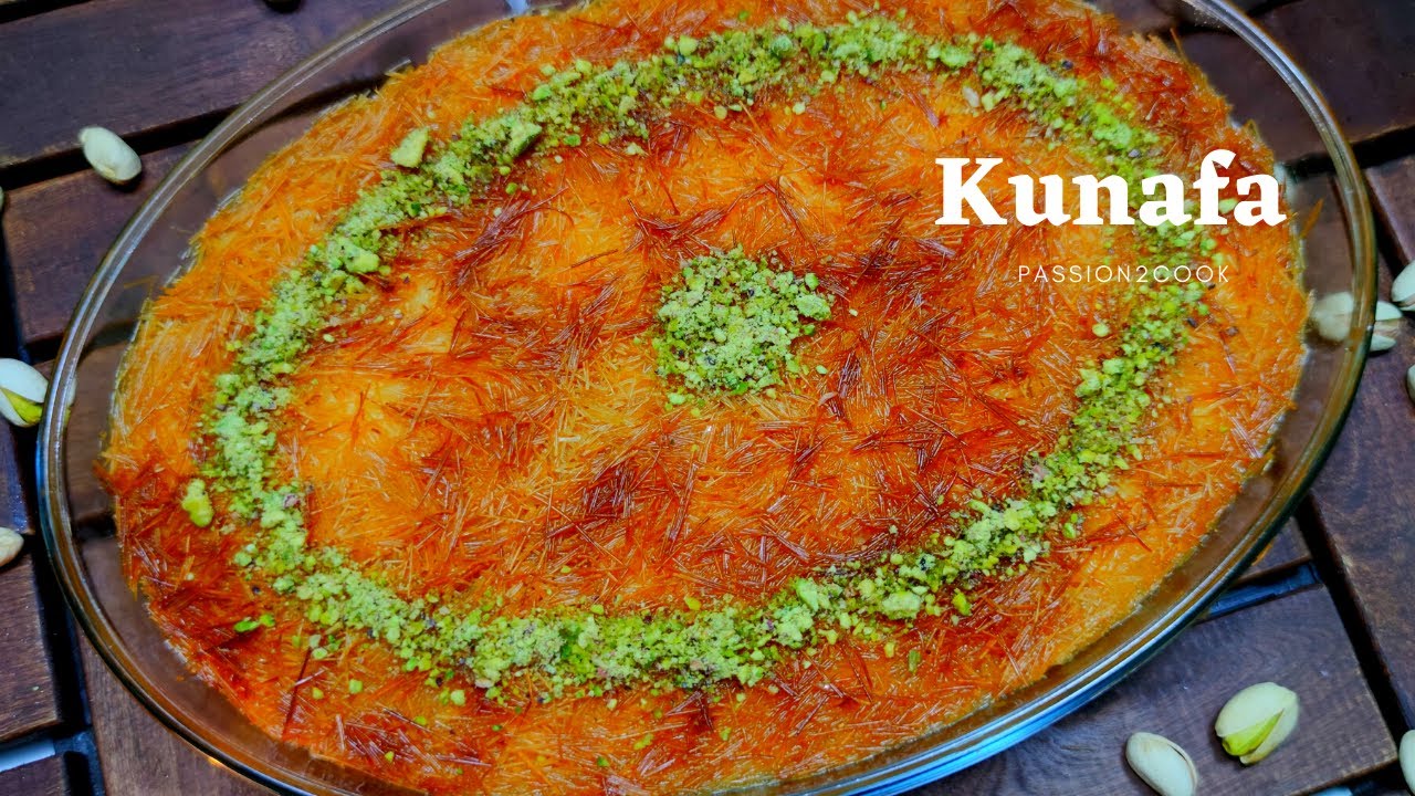 Kunafa Dessert | Perfect Kunafa with ricotta and mozzarella cheese