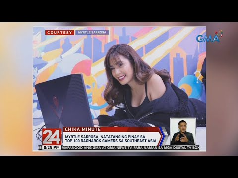 Myrtle Sarrosa Natatanging Pinay Sa Top 100 Ragnarok Gamers Sa