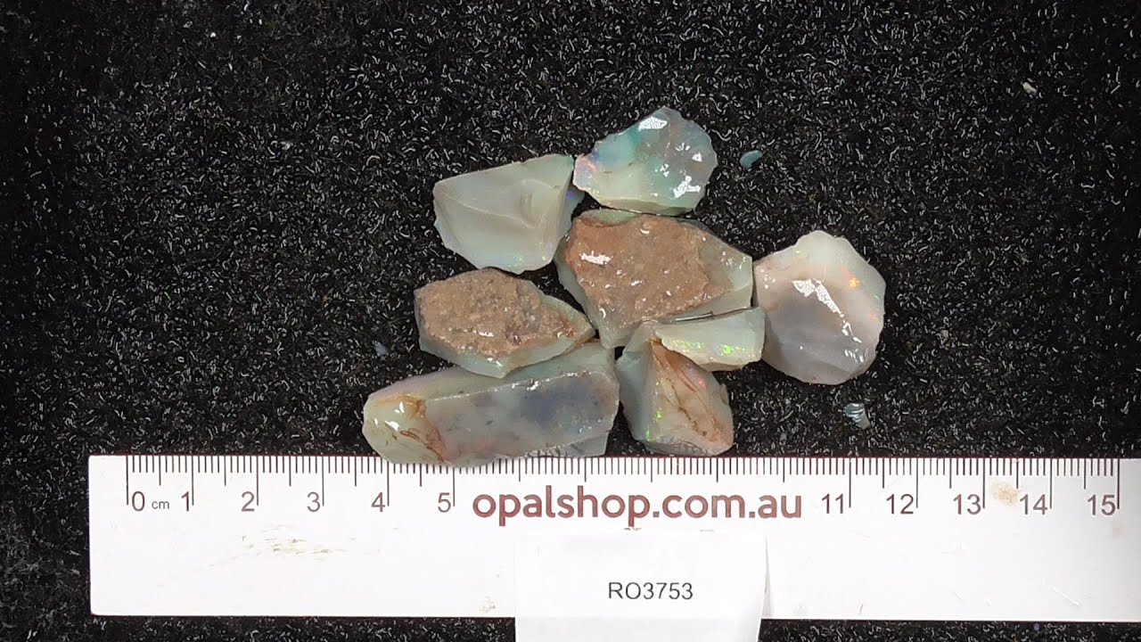 Lightning Ridge Rough Seam Opal Parcel - Ro3753 - Opal Shop
