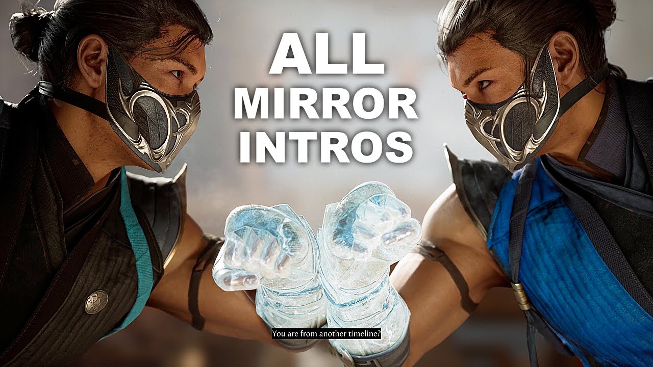 Mortal Kombat 1 All Mirror Intros Dialogue Character Banter MK1