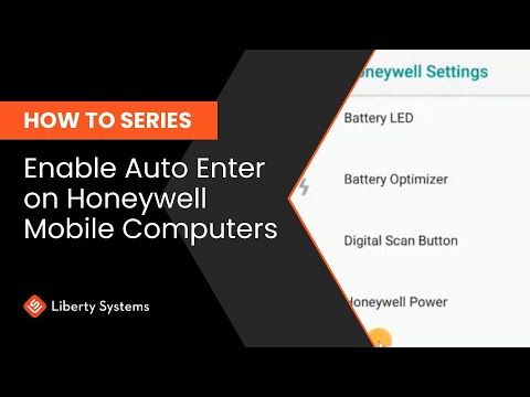 Honeywell Barcode Scanner Auto Enter Android - 09/2021