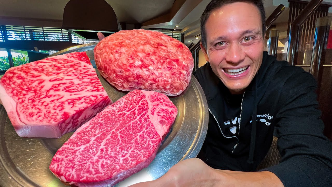 The SECRET of Japan s Best Beef! MIYAZAKI A5 WAGYU - Champion Steak Teppanyaki!