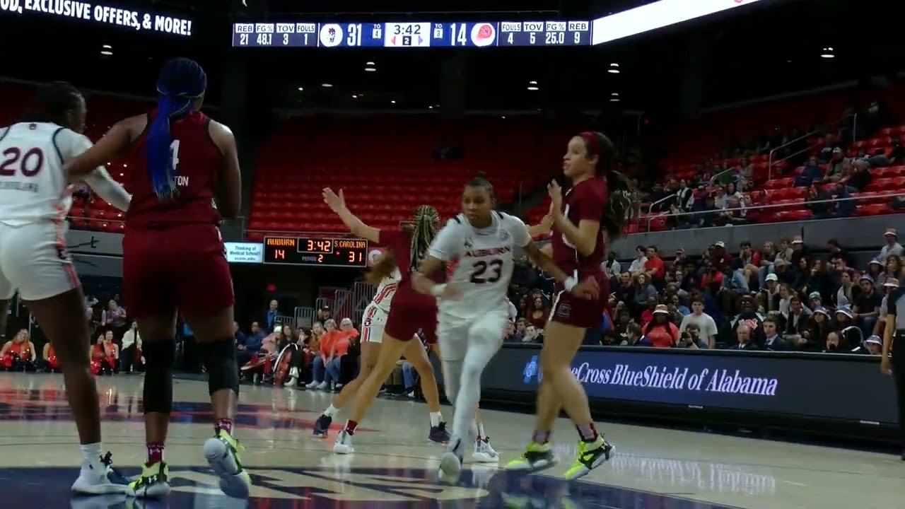 Auburn Women's Basketball falls to No. 1 South Carolina 83-48 - Eagle ...