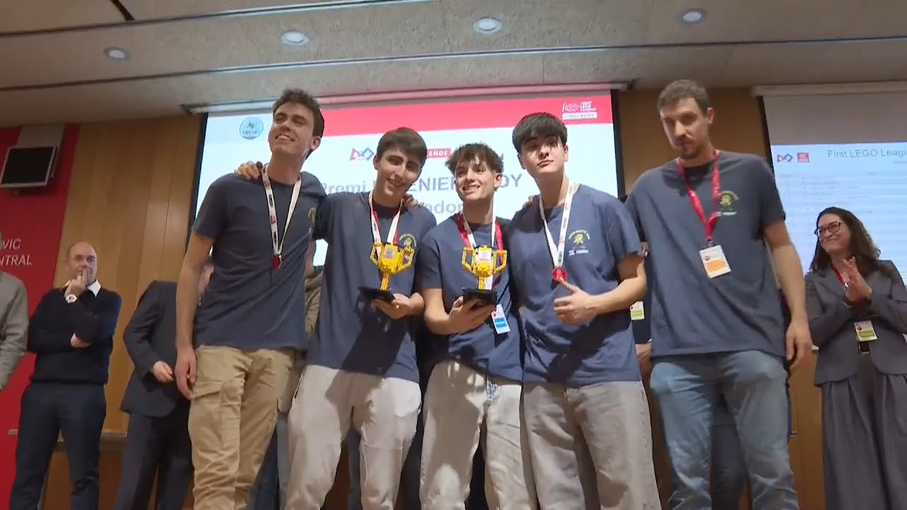 Un equip de Tona, segon a la First Lego League de la UVic, anirà a la final estatal - El 9 Nou