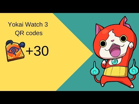 Qr Codes Yokai Watch 3 - 08/2021