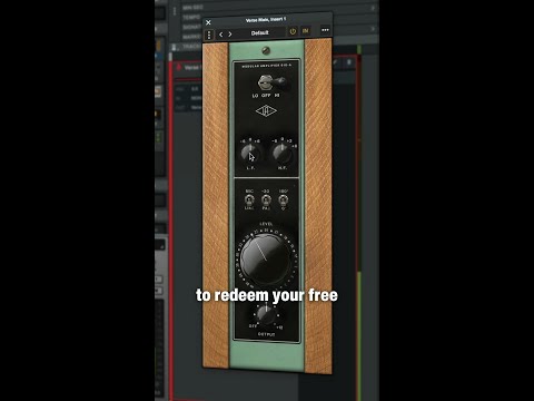 Get the UA 610 Tube Preamp and EQ for Free Today