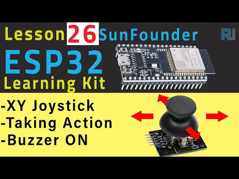 ESP32 Tutorial 26/55 - Using Joystick with Arduino Taking Action | SunFounder's ESP32 IoT kit
