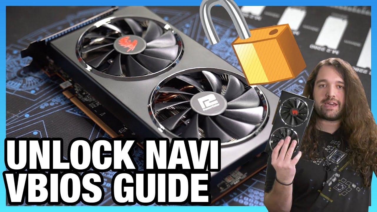 AMD GPU VBIOS Flash Tutorial & Bricked Card Recovery Unlock Navi ...