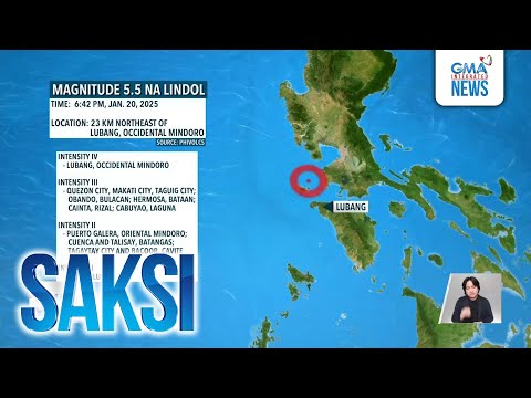 Magnitude 5.5 na lindol, yumanig sa Metro Manila, Southern at Central ...