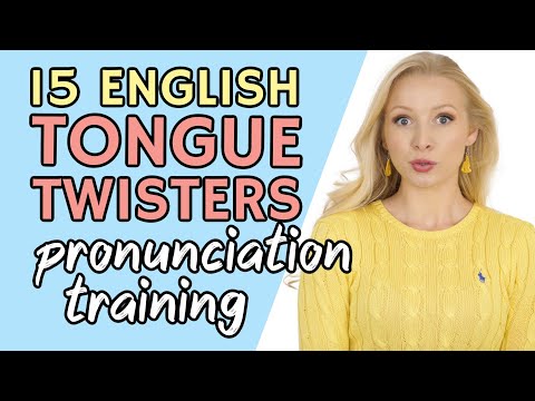 15 English Tongue Twisters for Speaking & Pronunciation Training ...