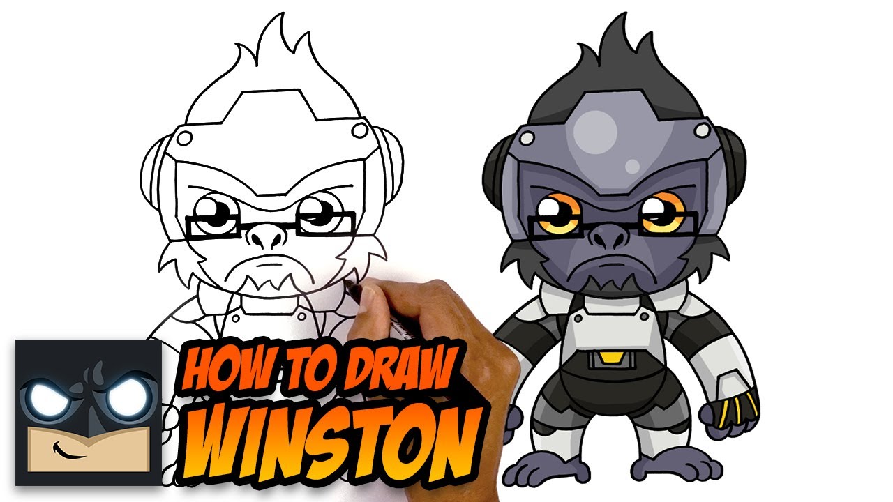 How To Draw Overwatch - Winston