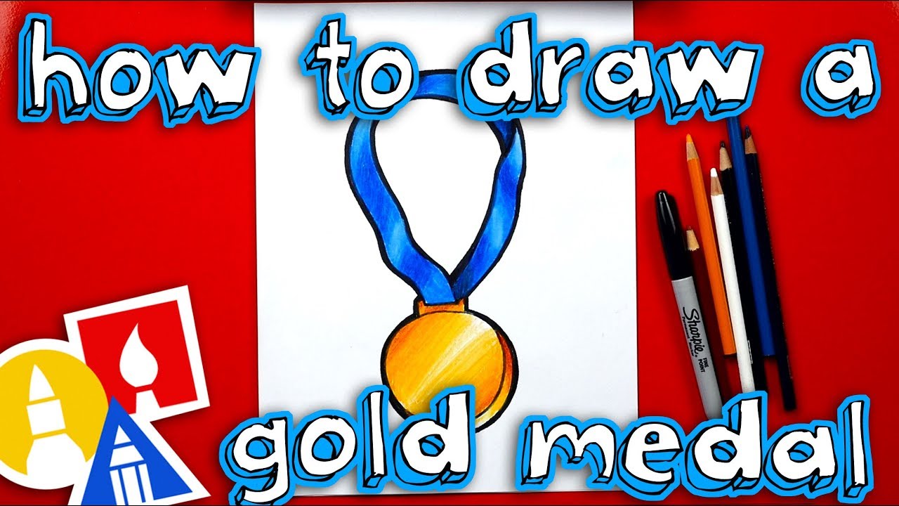 How To Draw A Gold Medal #78