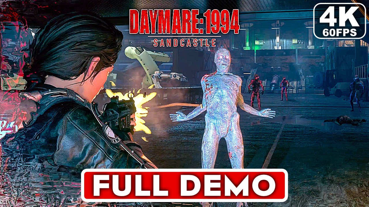 DAYMARE 1994 SANDCASTLE Gameplay Walkthrough Part 1 FULL DEMO [4K 60FPS]