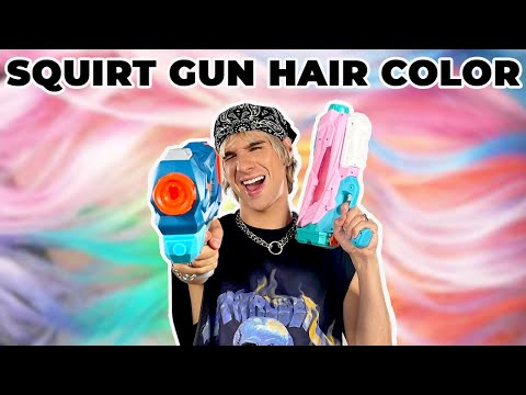 I Tried Squirt Gun Hair Color