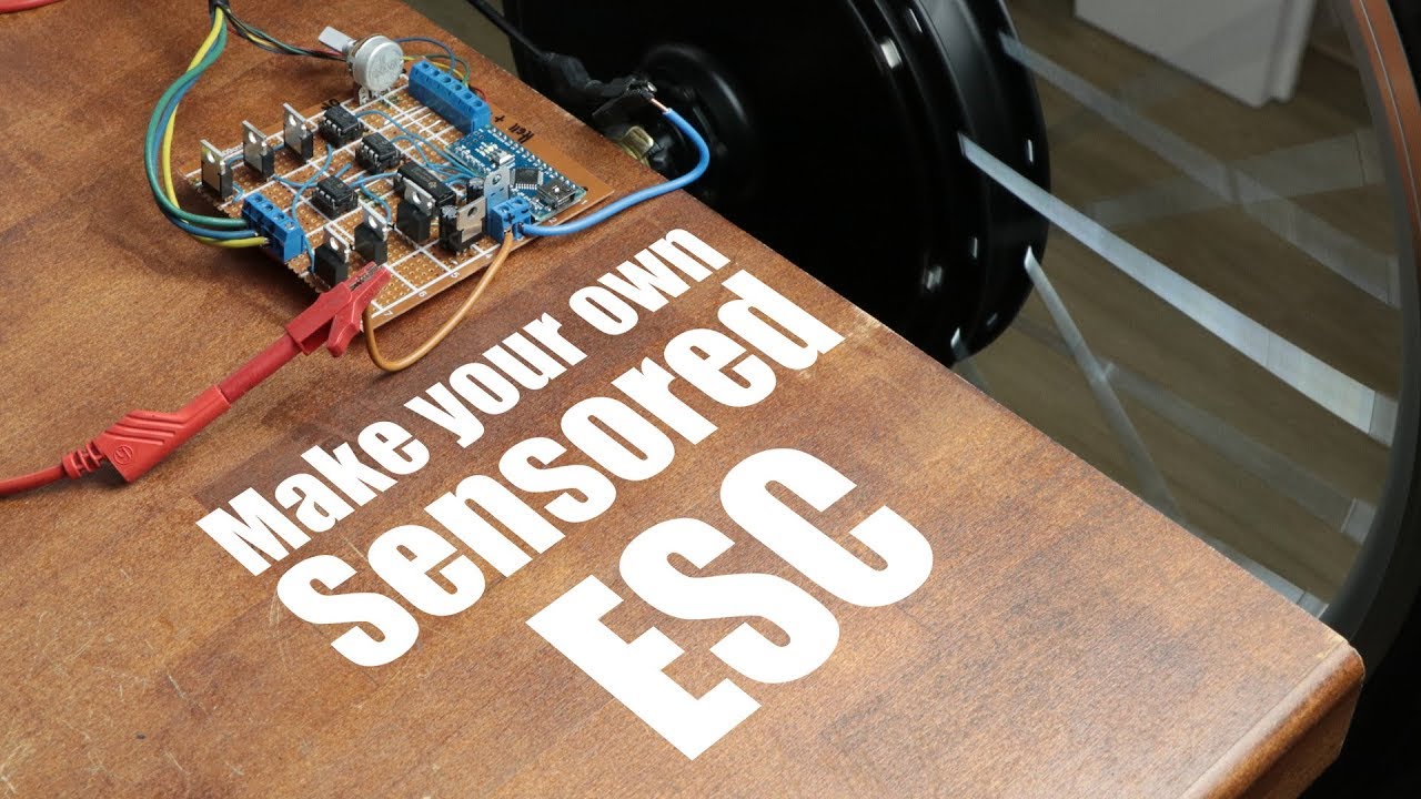 Make your own Sensored ESC Electric Bike Conversion (Part 1)