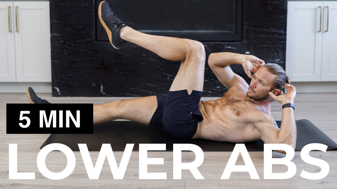 5 MIN LOWER AB WORKOUT LOWER ABS WORKOUT - TIFF x DAN