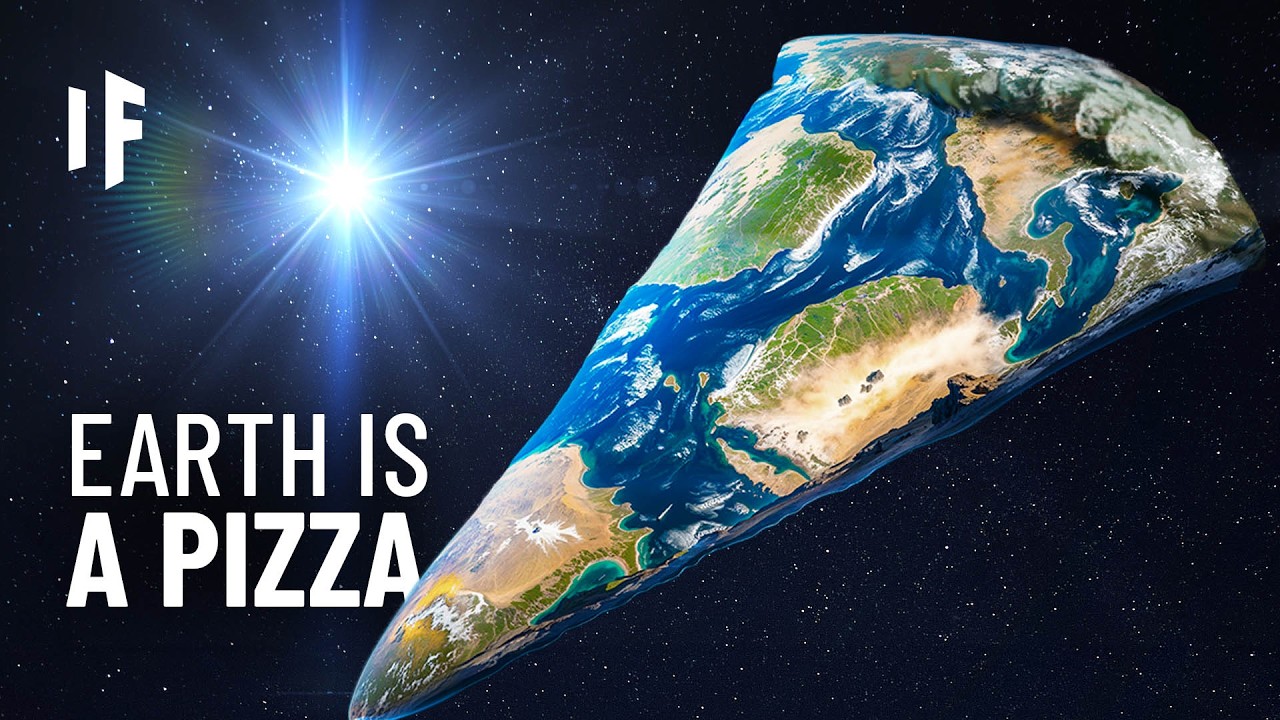 What If Earth Was Shaped Like a Pizza