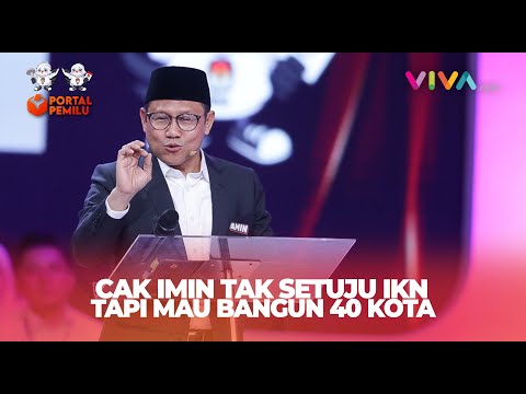 Mau Bangun 40 Kota, Cak Imin ‘Diserang’ Gibran dan Mahfud MD Kok Aneh