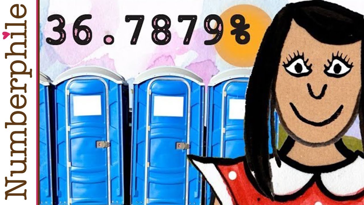 Mathematical Way to Choose a Toilet - Numberphile