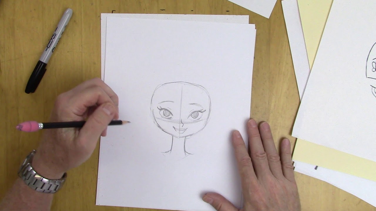 How to Use the Centerline and Eyeline to Create Cartoon Characters ...