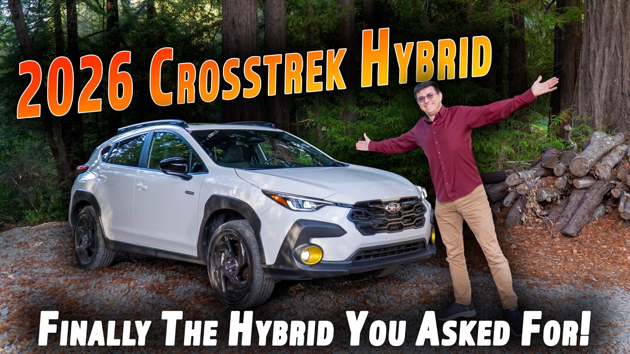 2026 Subaru Crosstrek Hybrid Review - Real AWD Toyota Tech = The ...