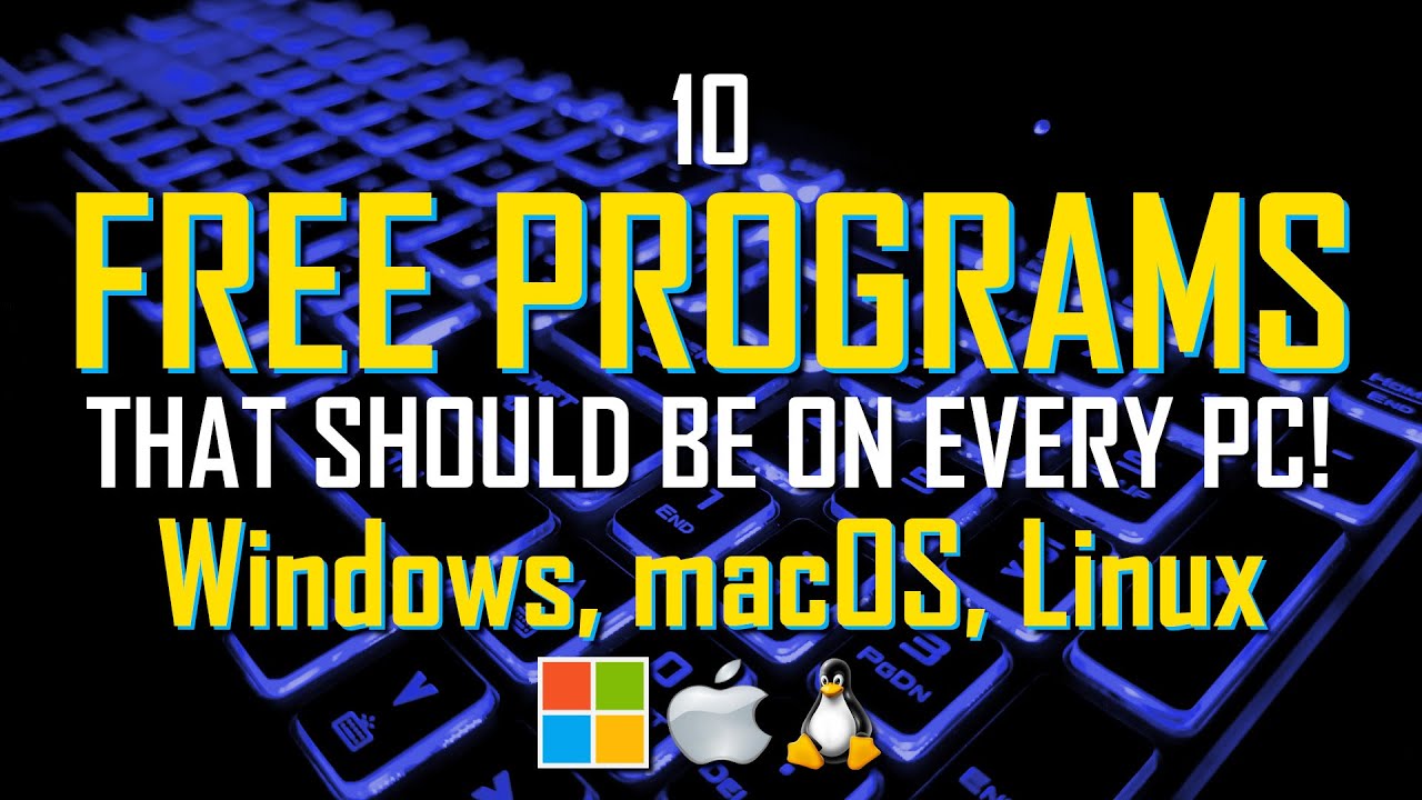 10 FREE PROGRAMS That Should Be On EVERY PC! 2023