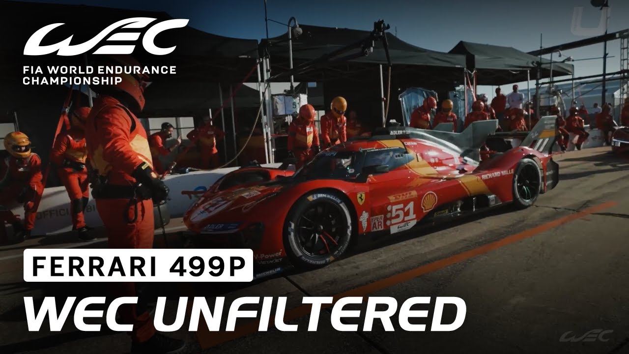 Must-see: pit stop practice with Ferrari Hypercar | FIA WEC footage