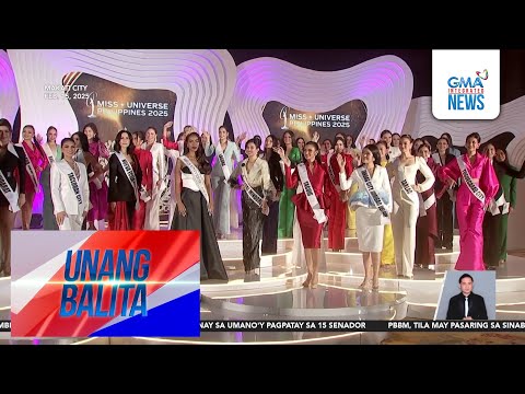 69 na kandidata para sa 2025 Miss Universe Philippines, ipinakilala na | Videos | GMA News Online