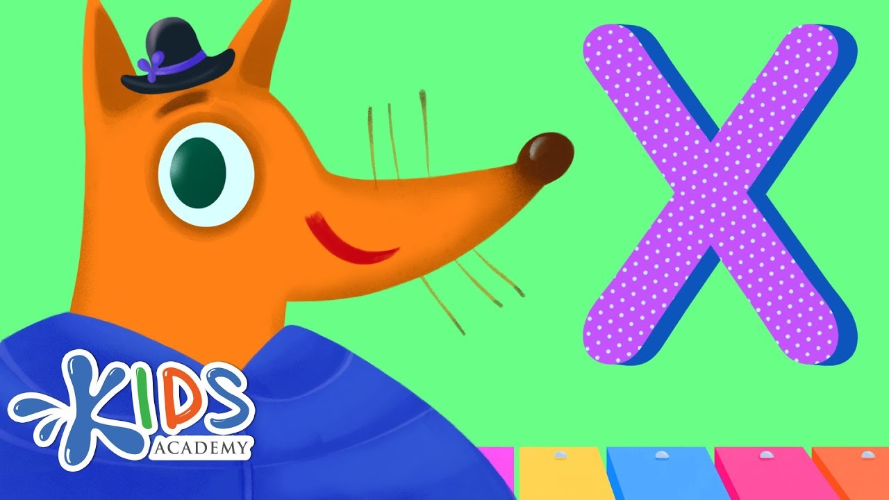 Learning Video: Letter X - Kids Academy