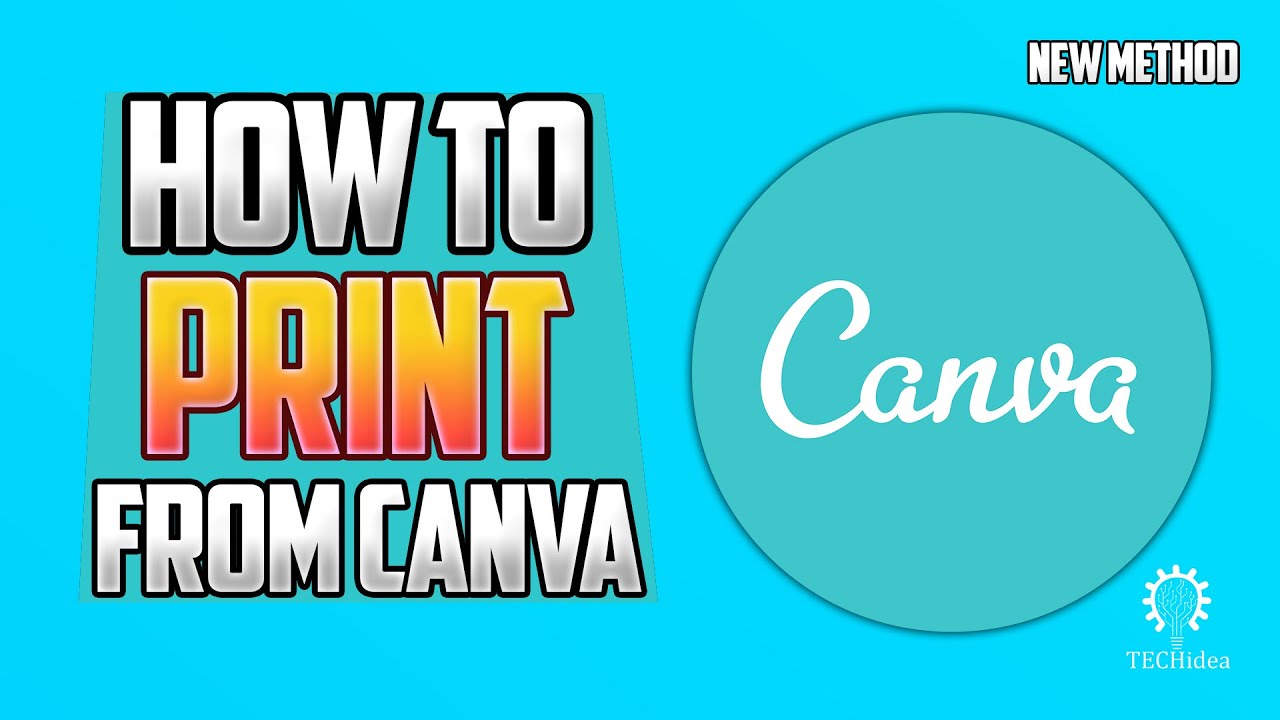 How To Print From Canva