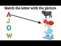Identifying Letters and Their Associations Interactive Video