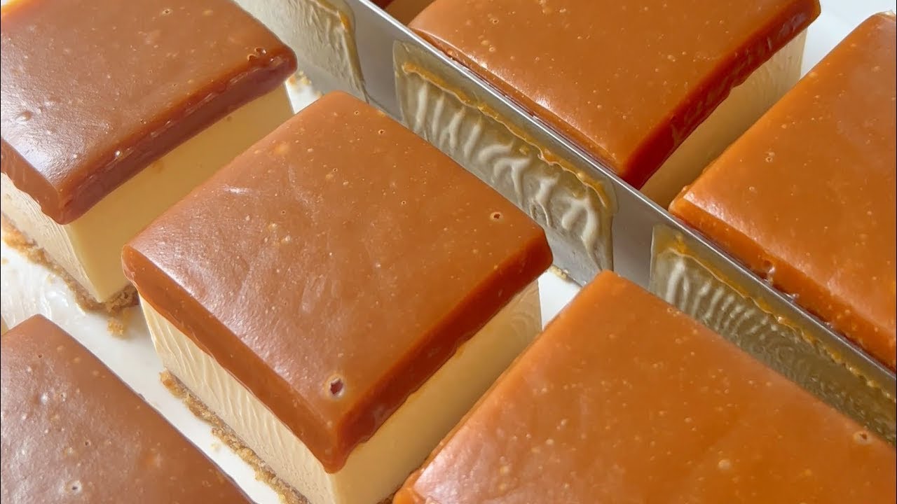 Caramel Cheesecake Cubes - U-Taste