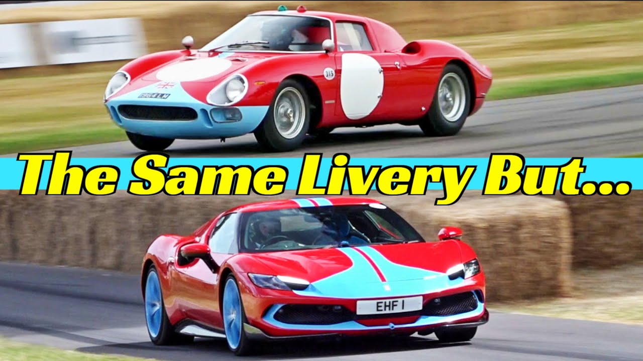 Must-see: Ferrari 250 LM & NEW 296 GTB - a totally different world 50 ...