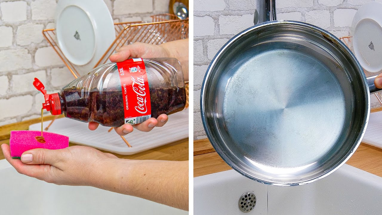 How To Clean With Coke --- It Actually Works! - Cleverly